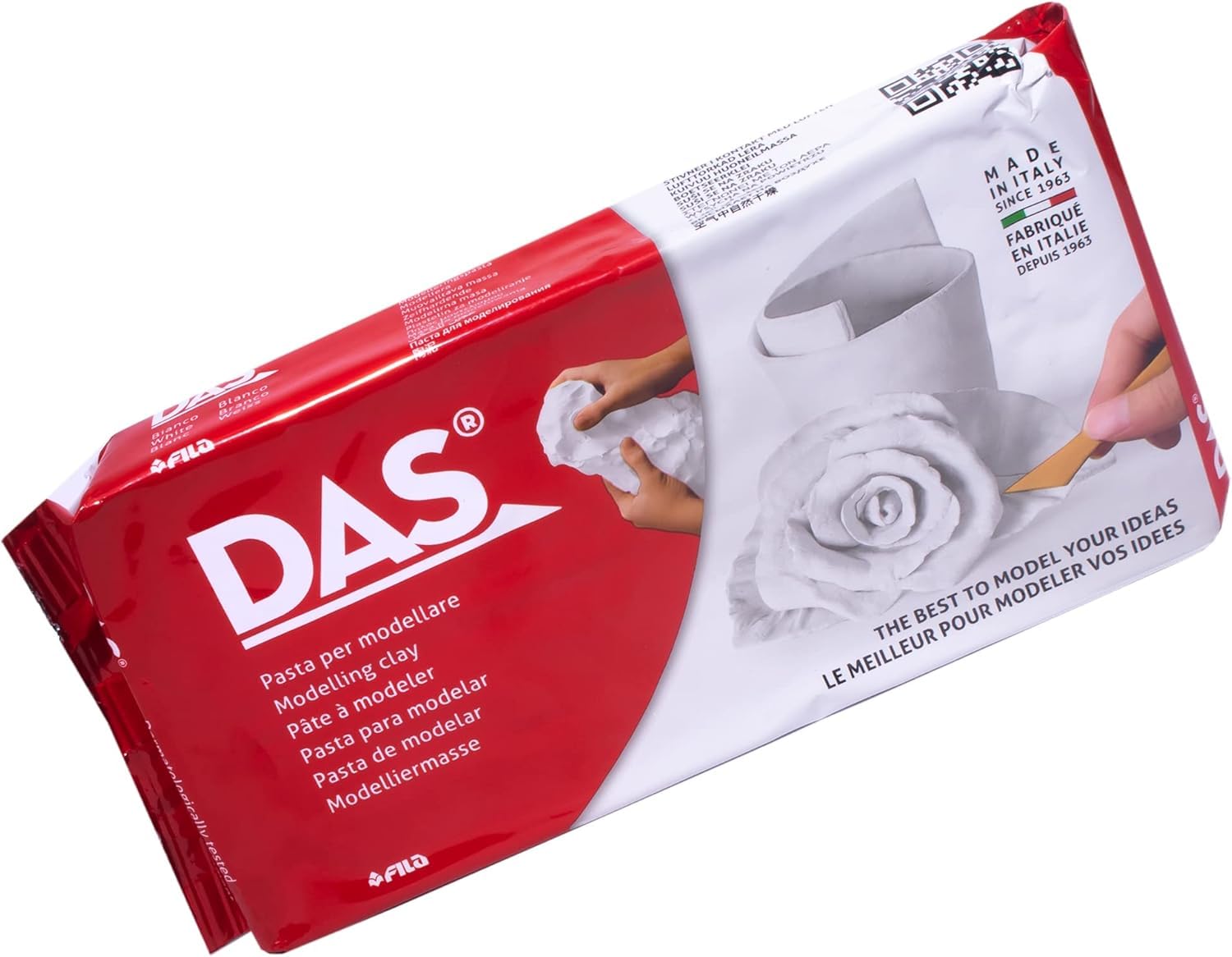 DAS Modelling Clay, White, 1 Kg – Shop Spikes